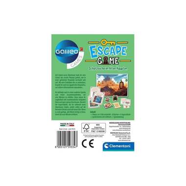 Clementoni Escape Game – Treasure Hunt in Ancient Egypt | postshop.ch