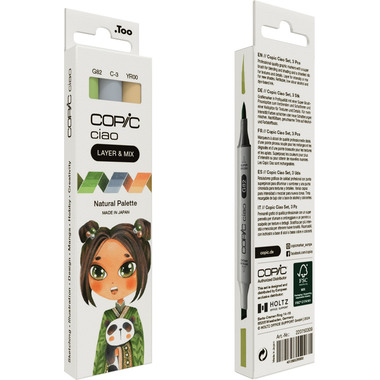 COPIC Marker Ciao 220750309 Natural Palette 3 Stück | postshop.ch