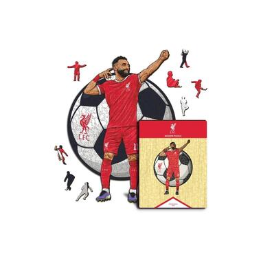 Iconic Puzzle Wooden Puzzle Mohamed Salah New S, 150 pieces | postshop.ch