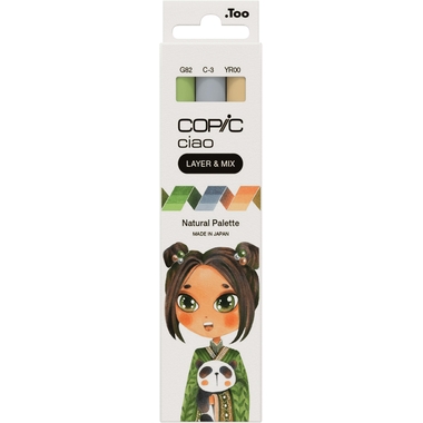 COPIC Marker Ciao 220750309 Natural Palette 3 Stück | postshop.ch