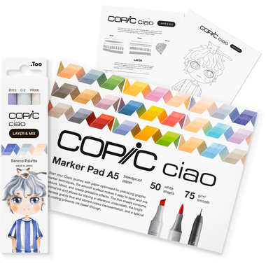 COPIC Marker Ciao 220750210 Serene Palette 3 Stück | postshop.ch