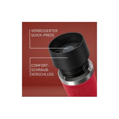 Emsa Thermobecher Travel Mug Classic 360 ml, Rot | postshop.ch