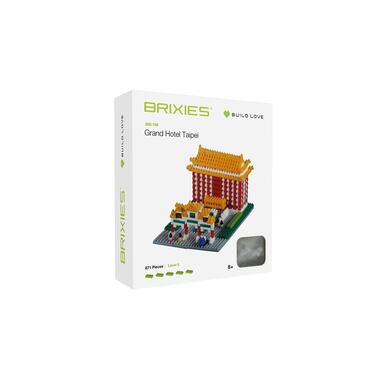 BRIXIES Modèle construction Grand Hôtel Taipei de 890 briques | postshop.ch