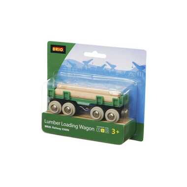 BRIO Railway Long Log Wagon | postshop.ch