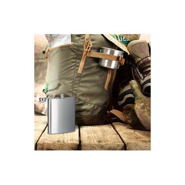 relaxdays Flasque de plein air Set de 10, 200 ml | postshop.ch