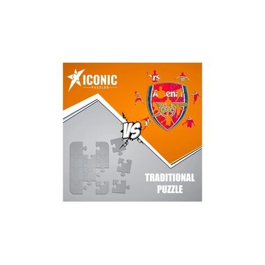 Iconic Puzzle Puzzle Arsenal FC – Logo | postshop.ch