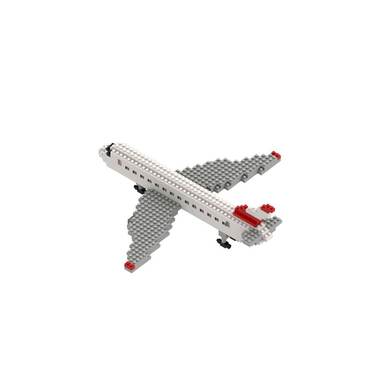 BRIXIES Modèle construction Avion de 246 briques | postshop.ch