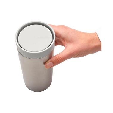 Brabantia Thermo Mug Make & Take 360 ml, Silver/Light Grey | postshop.ch