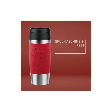 Emsa Gobelet isotherme Travel Mug Classic 360 ml, Rouge | postshop.ch