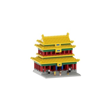 BRIXIES building block model Lama Temple made of 570 building blocks ...