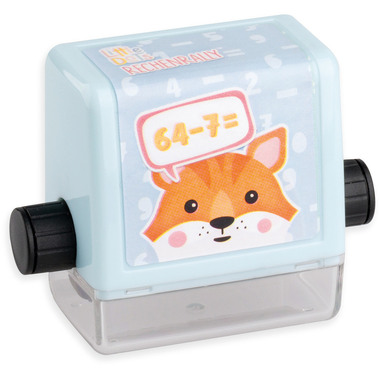 LITTLE DOTS Rechenrally Rollstempelset 160ROLLSTEMP Minus & Plus ...