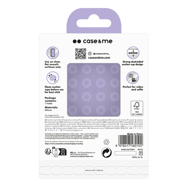 Suction cup table stand for smartphones | case&me | postshop.ch