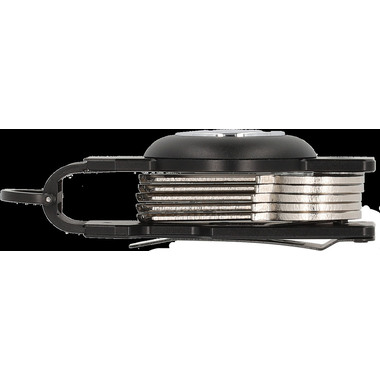 VALENTA Key Organizer Aluminium 588980 AirTag Black | postshop.ch