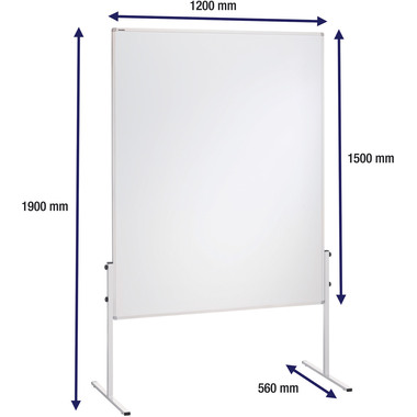 FRANKEN Tableau modération 150x120 cm MT9007 U-Act!Line, carton ...