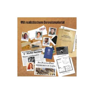 Kosmos Party Game Murder Mystery Case File: The Dead Man in the Wine ...