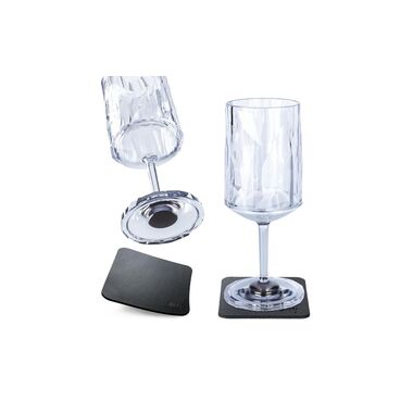 Silwy Outdoor Wine Glass High-tech Plastic Glasses, Set of 2 | postshop.ch