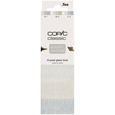COPIC Marker Classic Designer 200750312 Crystal glass tints 3 pièces ...