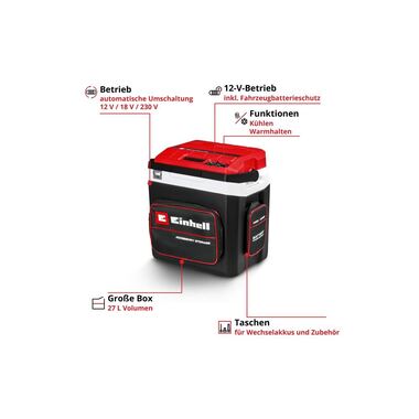 Einhell Cooler Box TE-COL 18/27 Li-Solo | postshop.ch