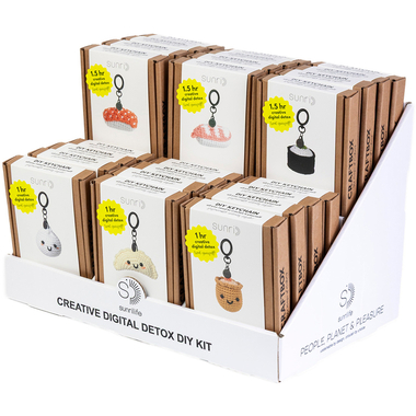 SUNRI Häkelset Schlüsselanhänger DIY585DSP Asian Delight 24 Stück ...