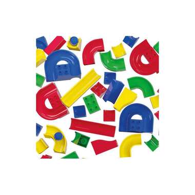 Hubelino Marble Run Track Elements Set 128 Pieces | postshop.ch