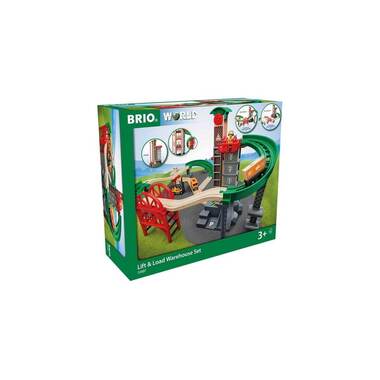 BRIO Grosses Lagerhaus-Set Aufzug | postshop.ch