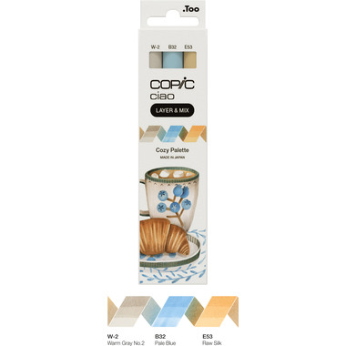 COPIC Marker Ciao 220750305 Cozy Palette 3 Stück | postshop.ch
