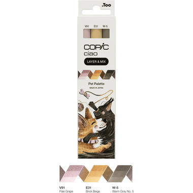 COPIC Marker Ciao 220750302 Pet Palette 3 Stück | postshop.ch