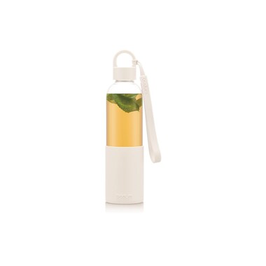 Bodum Water Bottle Melior 500 ml, White/Transparent | postshop.ch