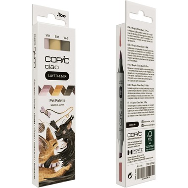 COPIC Marker Ciao 220750302 Pet Palette 3 Stück | postshop.ch
