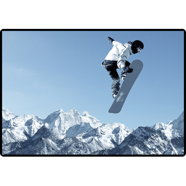 HANSA Schreibunterlage 50x34cm 41-6000.084 Snowboard | postshop.ch
