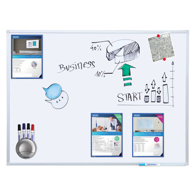 FRANKEN Whiteboard 200x100cm SC3104 X-tra!Line lackiert | postshop.ch