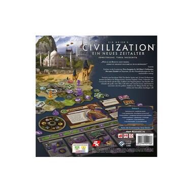 Fantasy Flight Games Strategy Game Civilization: A New Dawn – Terra ...