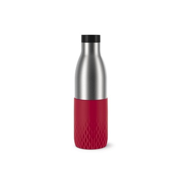 Emsa Gourde Bludrop Sleeve 700 ml, Rouge | postshop.ch