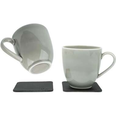 Silwy magnetic porcelain cups Ash | postshop.ch