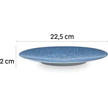 Silwy Magnetic Breakfast Plate Blue | postshop.ch