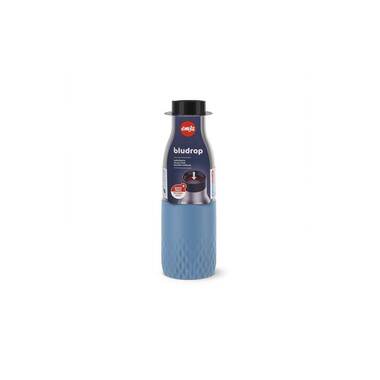 Emsa Drinking Bottle Bludrop Sleeve 500 ml, Blue | postshop.ch
