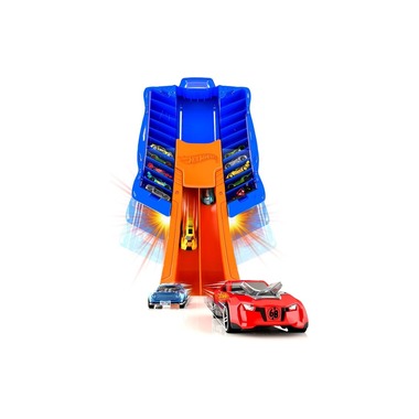 Hot Wheels Action Cars 2-in-1 Multi Drag Race Car Case | postshop.ch