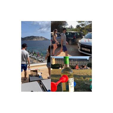 Tossit Suction Cup Darts Purple / Green | postshop.ch