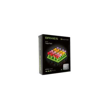 BRIXIES building block model Tulip Field made of 381 building blocks ...