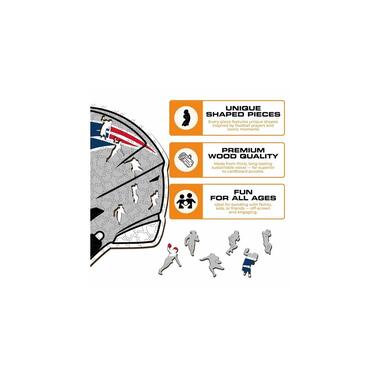 Iconic Puzzle Wooden Puzzle NFL – New England Patriots S, 150 pieces ...