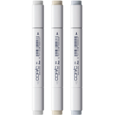 COPIC Marker Classic Designer 200750312 Crystal glass tints 3 pièces ...