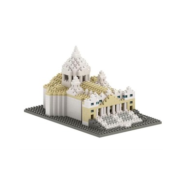 BRIXIES building block model St. Peter's Basilica made of 627 building ...