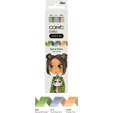 COPIC Marker Ciao 220750309 Natural Palette 3 Stück | postshop.ch