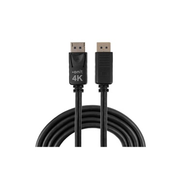 onit Cable Basic DisplayPort - DisplayPort, 4K/60Hz, 3 m | postshop.ch