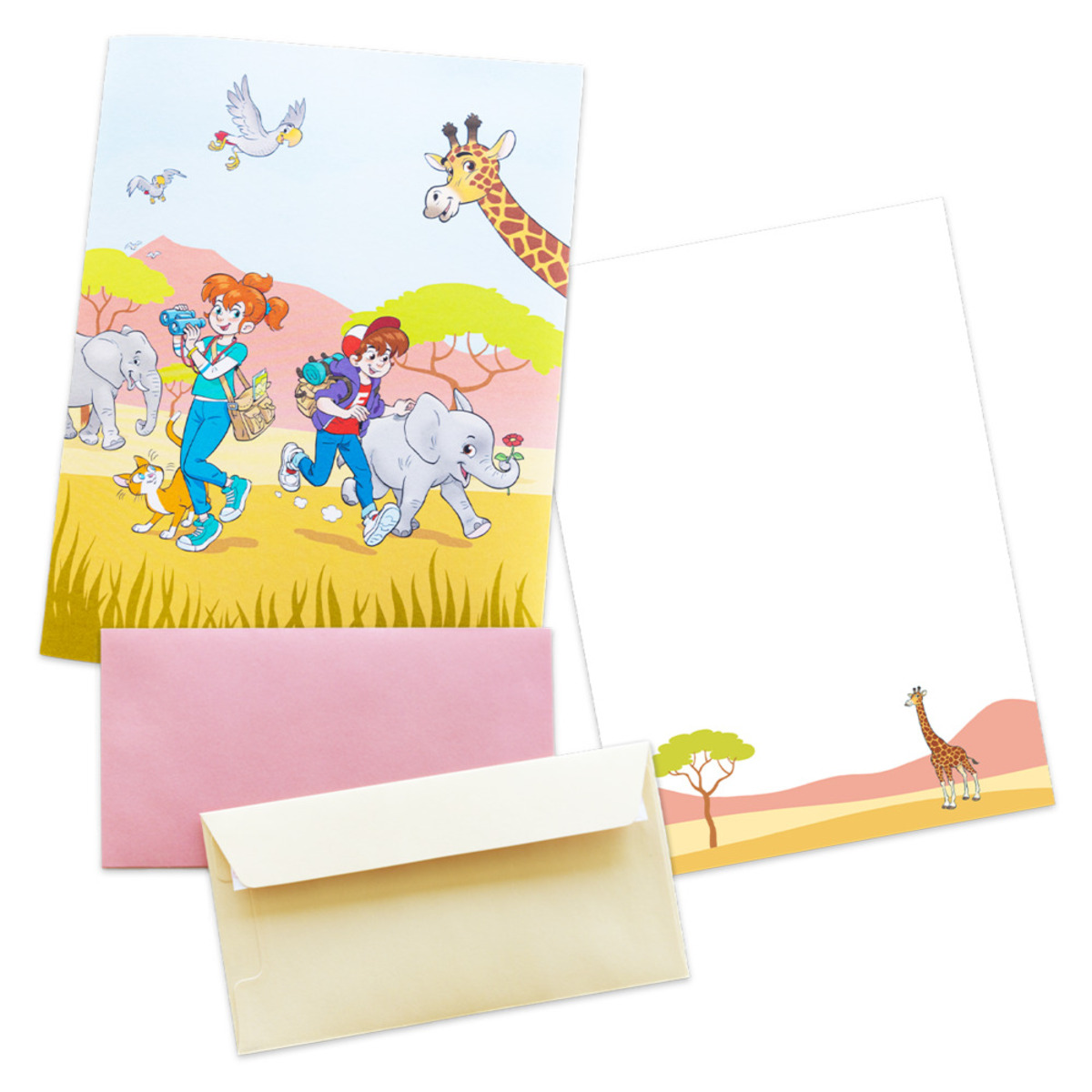 Phila & Franco – Folder for writing paper safari | buy at postshop.ch
