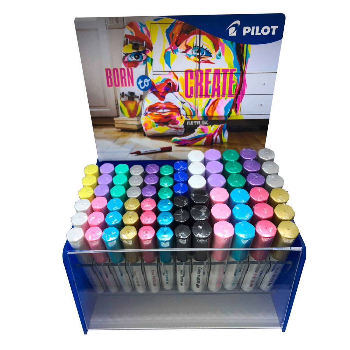 PILOT Counter Display Pintor M/F 199.129.96 Pastell/Metallic, 72 Stück | buy at postshop.ch