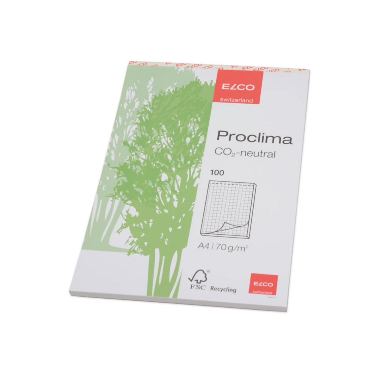 ELCO writing pad Proclima A4 checked | buy at postshop.ch
